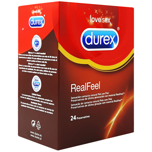 Durex Real Feel Condoms 24 Box ️ WorldCondoms