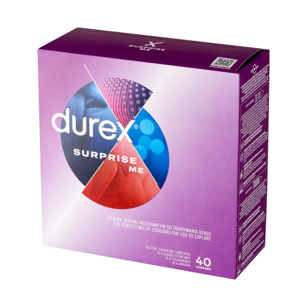 Durex Surprise Me Box of 40 ️ WorldCondoms