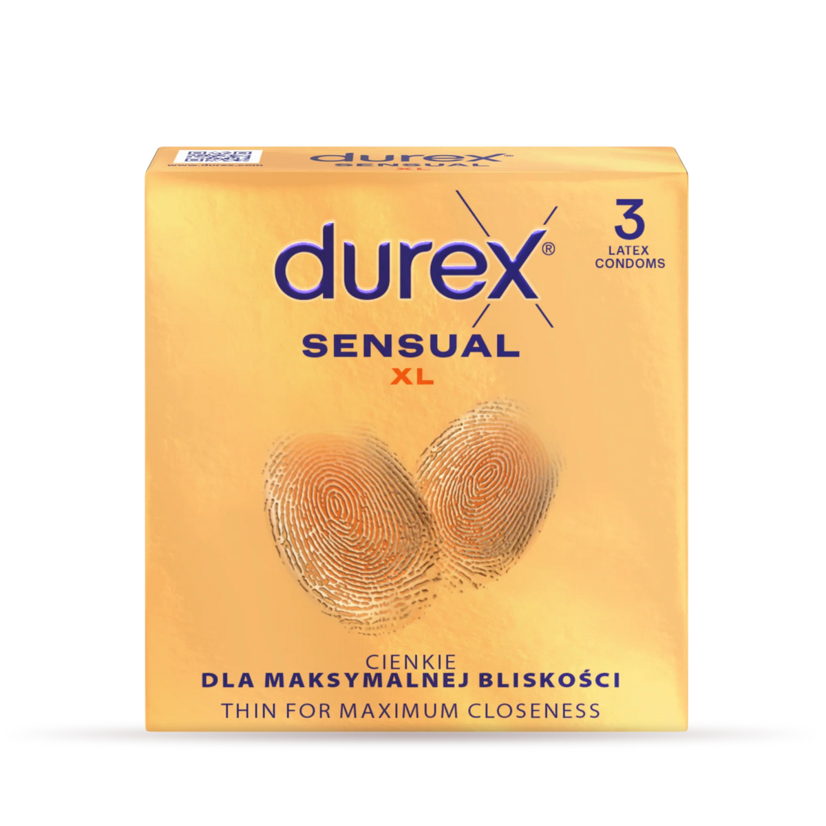 Durex Sensual XL Box 3 ️ WorldCondoms