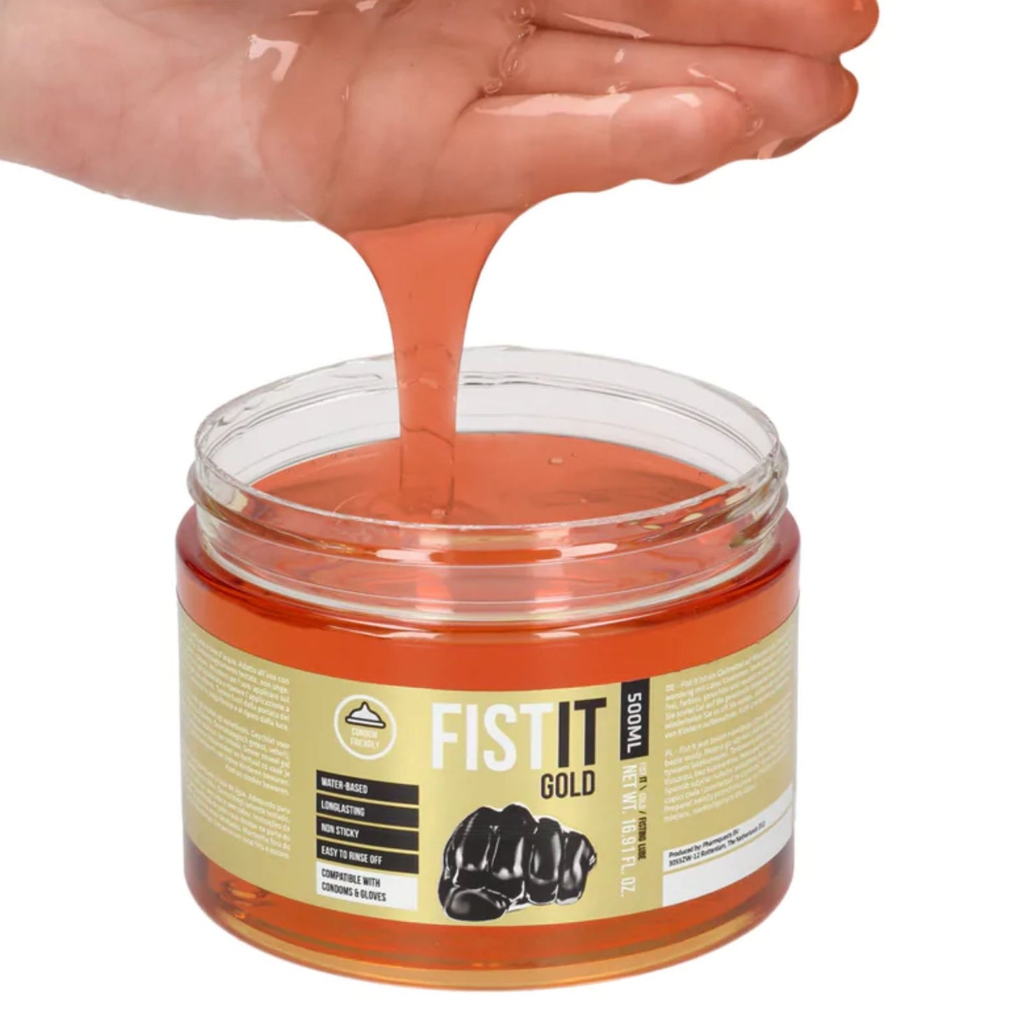 Fist It Gold 17 fl oz ️ WorldCondoms