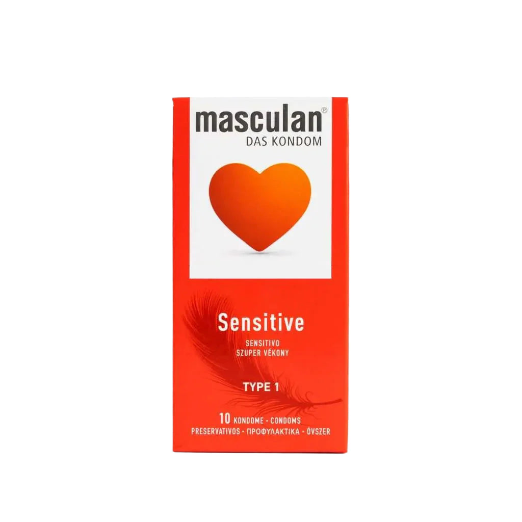 Masculan Sensitive Box 10 ️ WorldCondoms