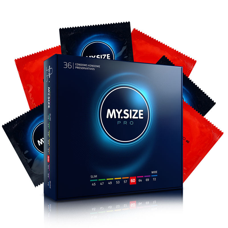 MY.SIZE PRO 60mm Condoms Box Of 36 ️ WorldCondoms