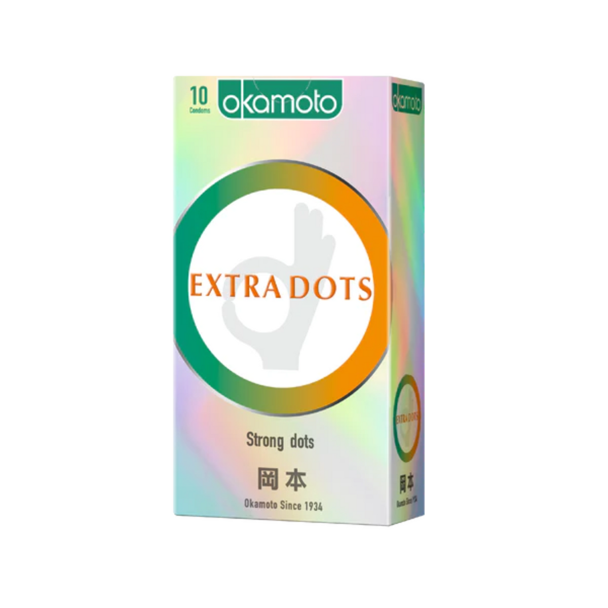 Okamoto Extra Dots Box 10 WorldCondoms