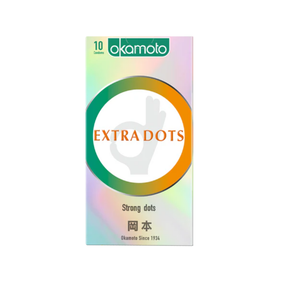 Okamoto Extra Dots Box 10 ️ WorldCondoms