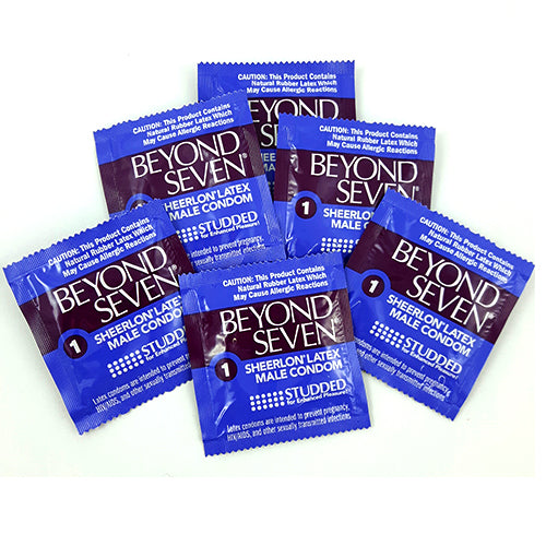 Beyond Seven Studded condoms ️ WorldCondoms