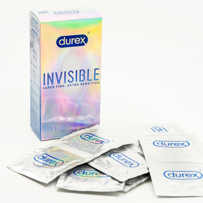 Durex Invisible Extra Sensitive 12 Box ️ WorldCondoms