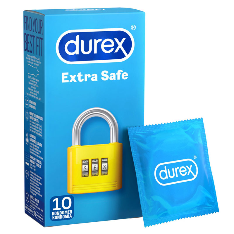 Durex Extra Safe Condoms 10 Box ️ WorldCondoms