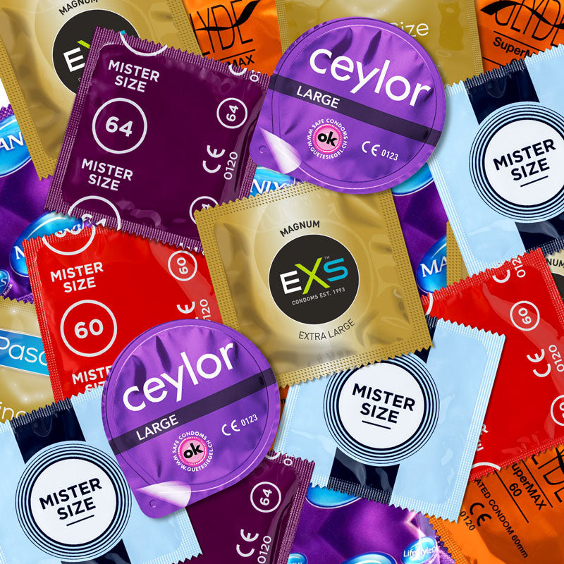 Larger Condom Sampler Pack ️ Worldcondoms