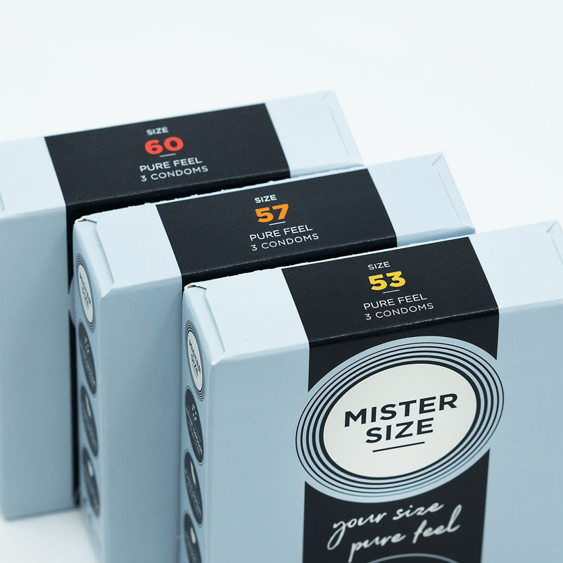 Mister Size Regular Condoms Sampler Pack ️ WorldCondoms