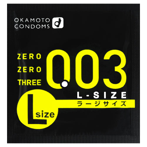 Okamoto 003 L-Size 10 Pack ️ WorldCondoms