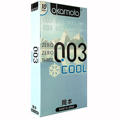 Okamoto 003 Cool Condoms 10 Box ️ WorldCondoms