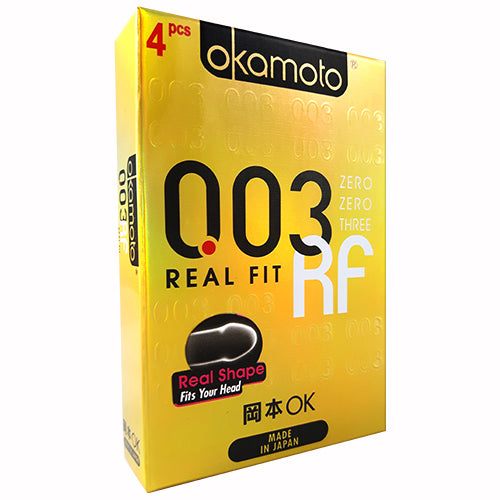 Okamoto 003 Real Fit Condoms 4 Box ️ World Condoms – WorldCondoms