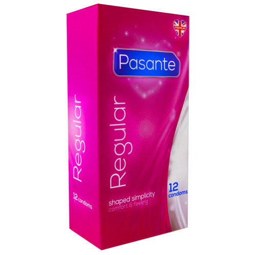 Pasante Regular Condoms Box 12 ️ World Condoms – WorldCondoms