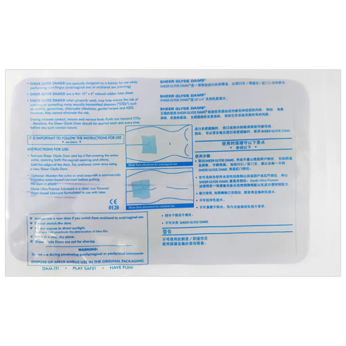 Sheer Glyde Dams Wild ️ WorldCondoms