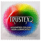 Trustex Assorted Colors Non-lubricated condoms ️ WorldCondoms