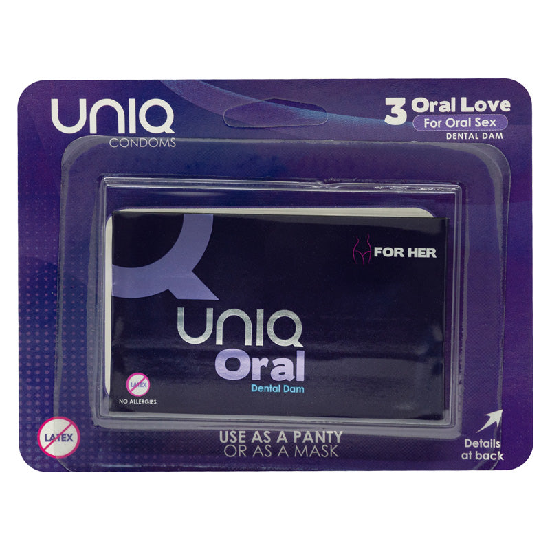 Uniq Oral Love Dental Dams ️ WorldCondoms