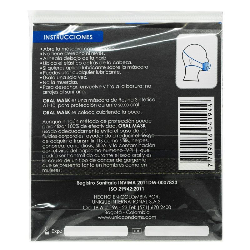Uniq Oral Protection Mask ️ WorldCondoms