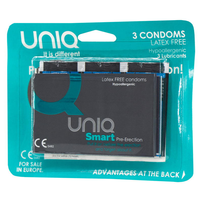 Latex-free Uniq Smart Condoms ️ WorldCondoms