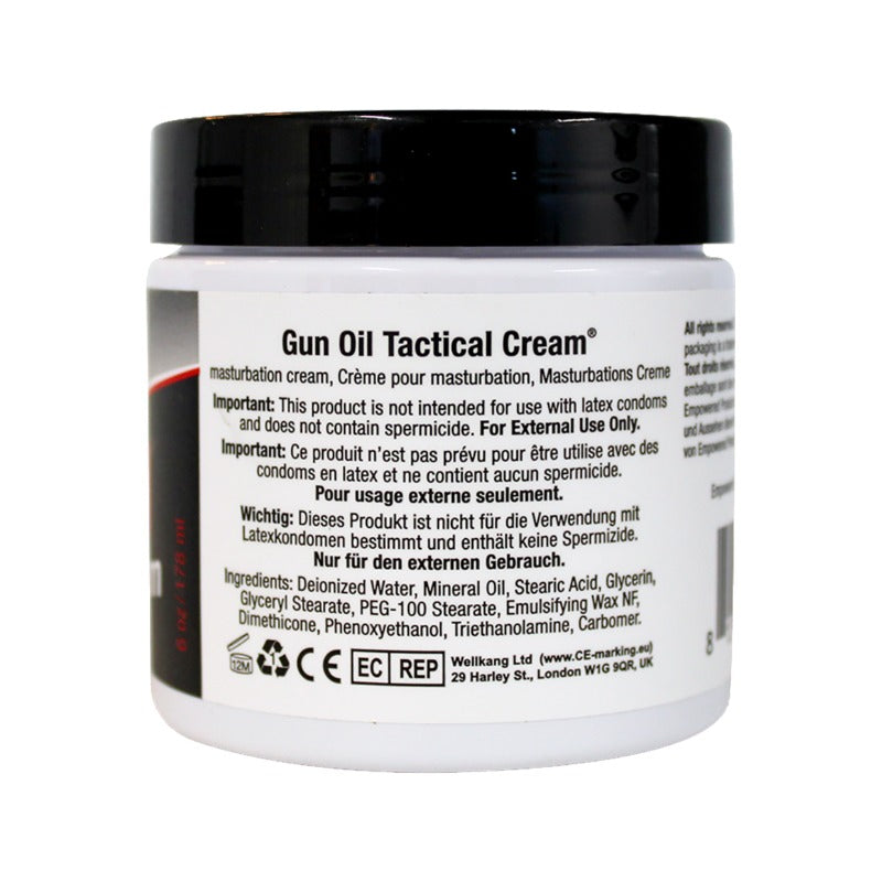 Gun Oil Tactical Cream ️ WorldCondoms
